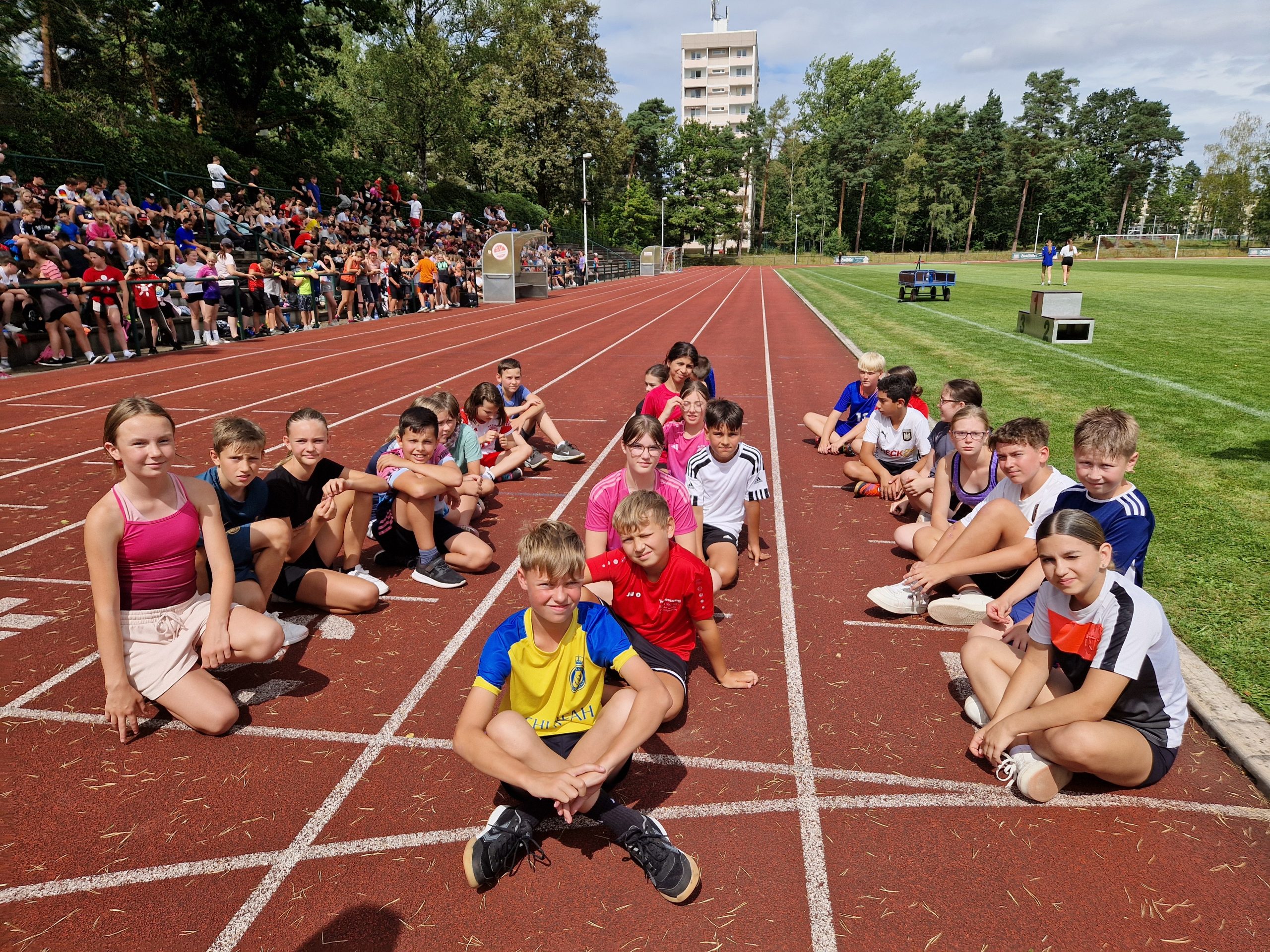 Bilder vom Sportfest am 9.08.2024